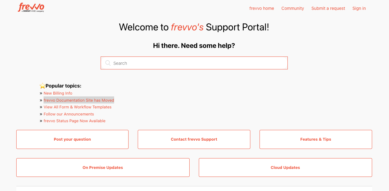 Frevvo on Close