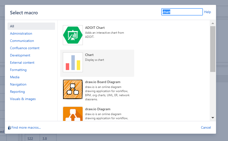 How to add data labels to charts in Confluence?