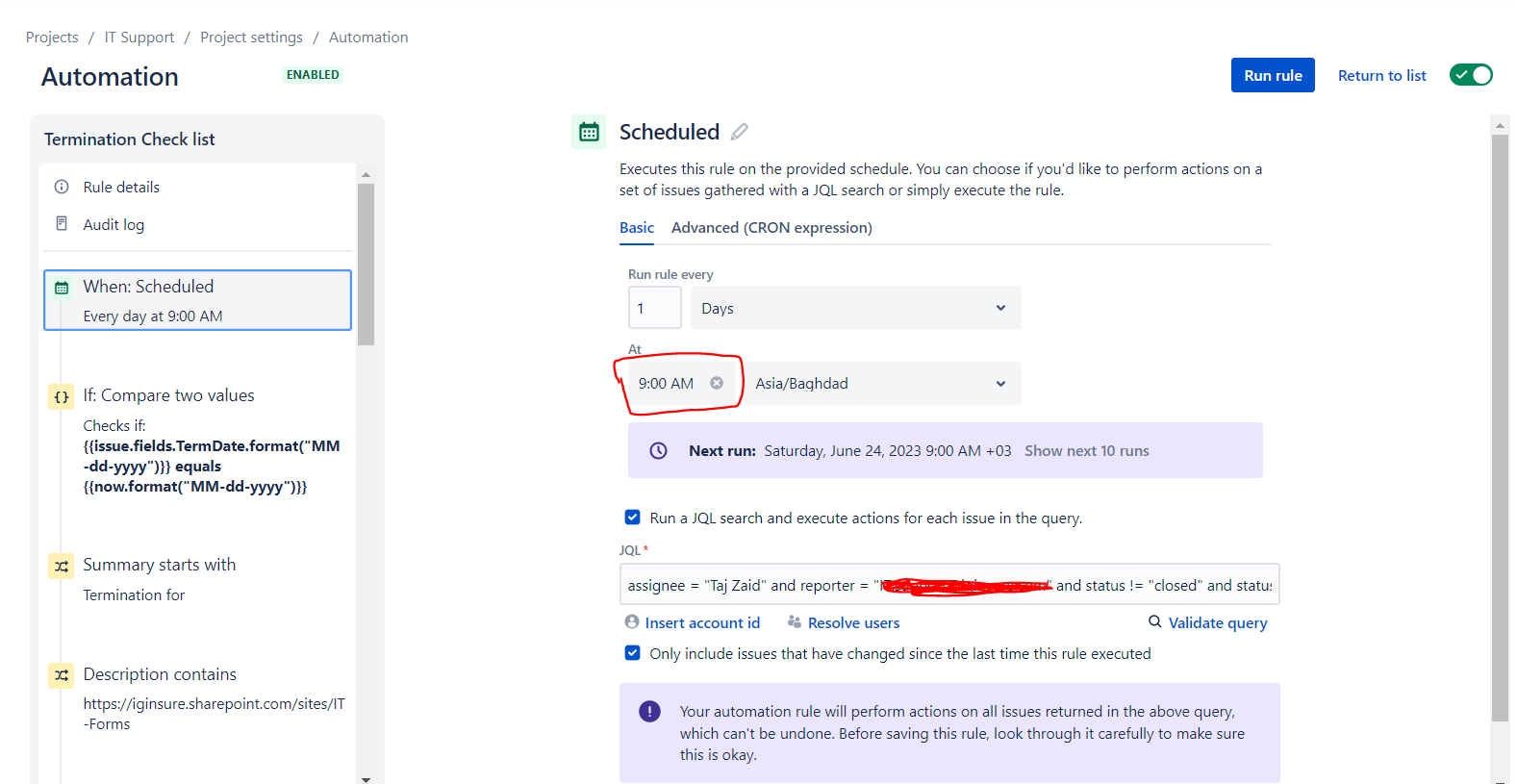 Solved: Compare between "date picker" custom field and tod...