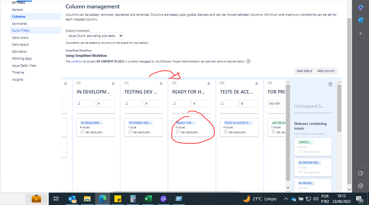 How to create a rule or automation limiting WIP on...