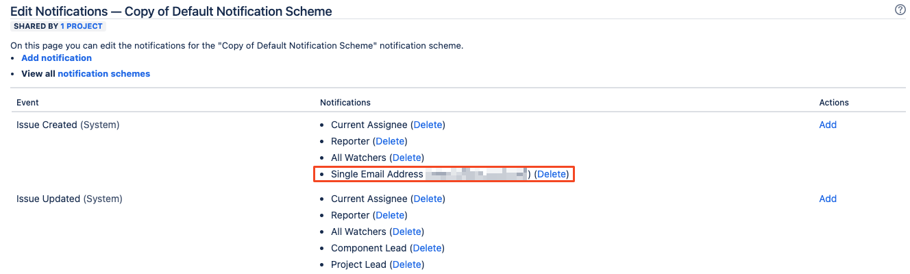 Removing the Single Email Address field in Jira No... - Atlassian Community