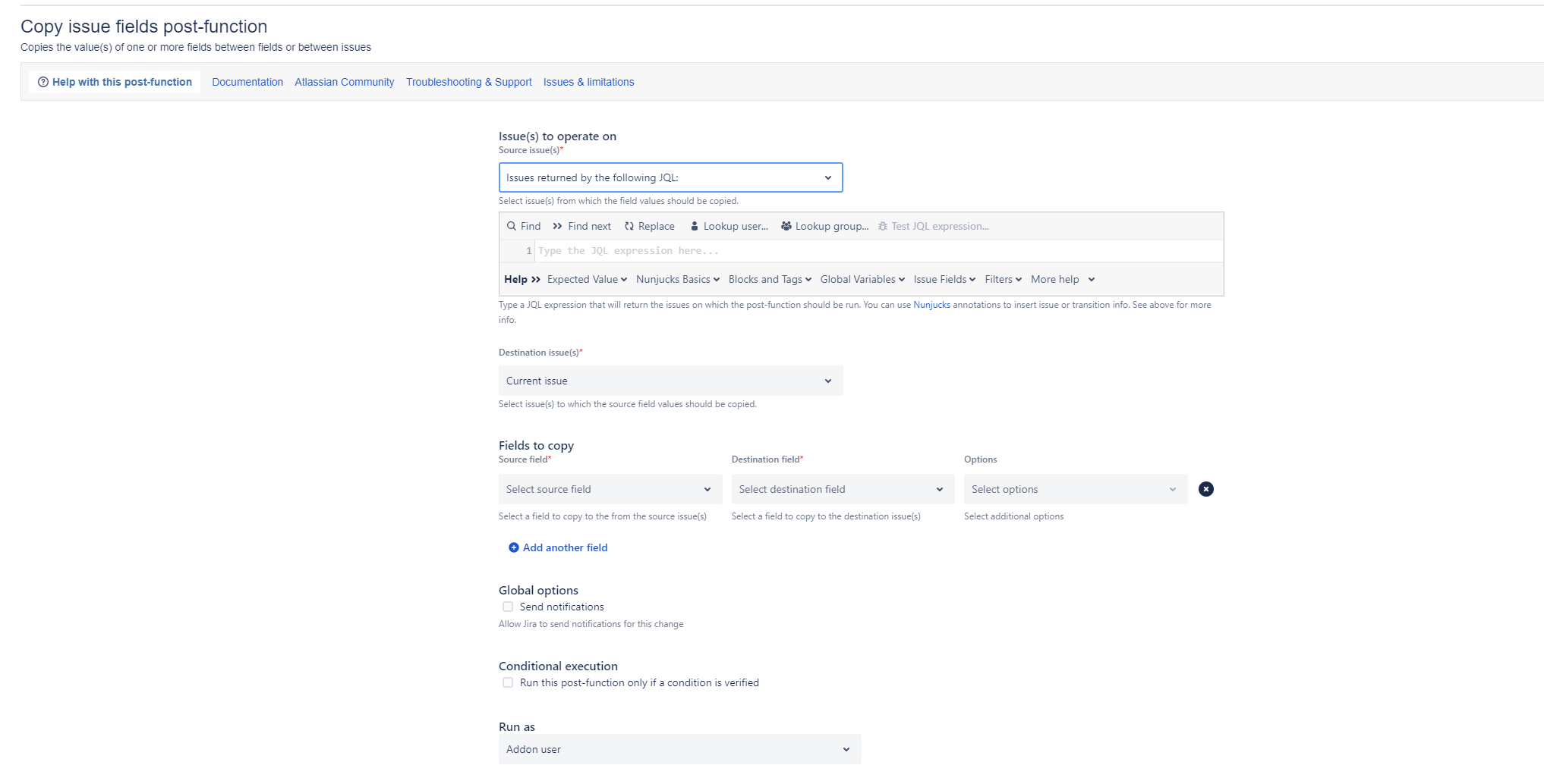 Solved: Copying fields content from one child issue to ano...