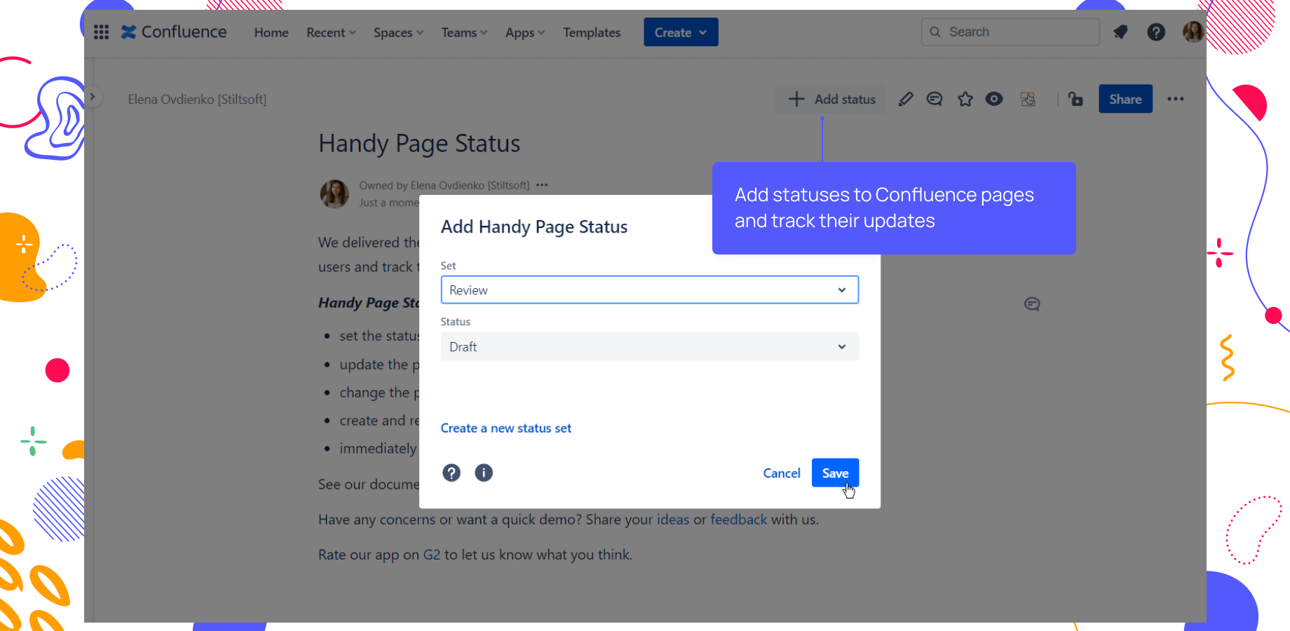 Page Status in Confluence Cloud: from Basics to Ad... - Atlassian Community