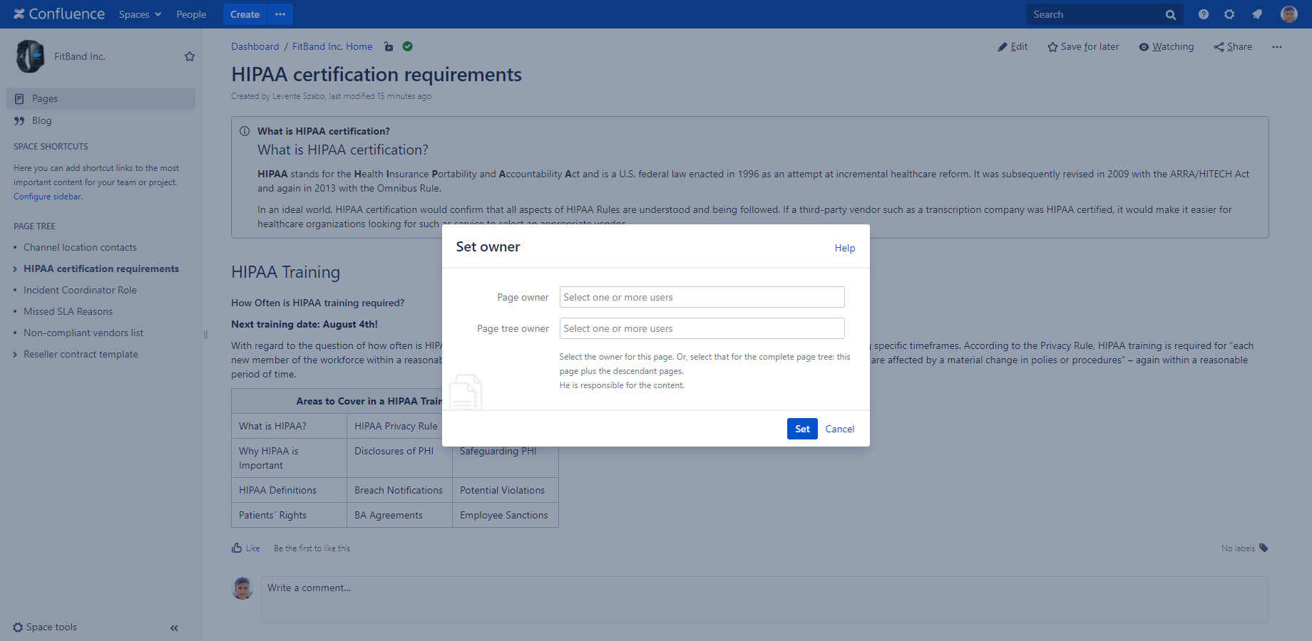 Solved: Add content to the native "Page information" page