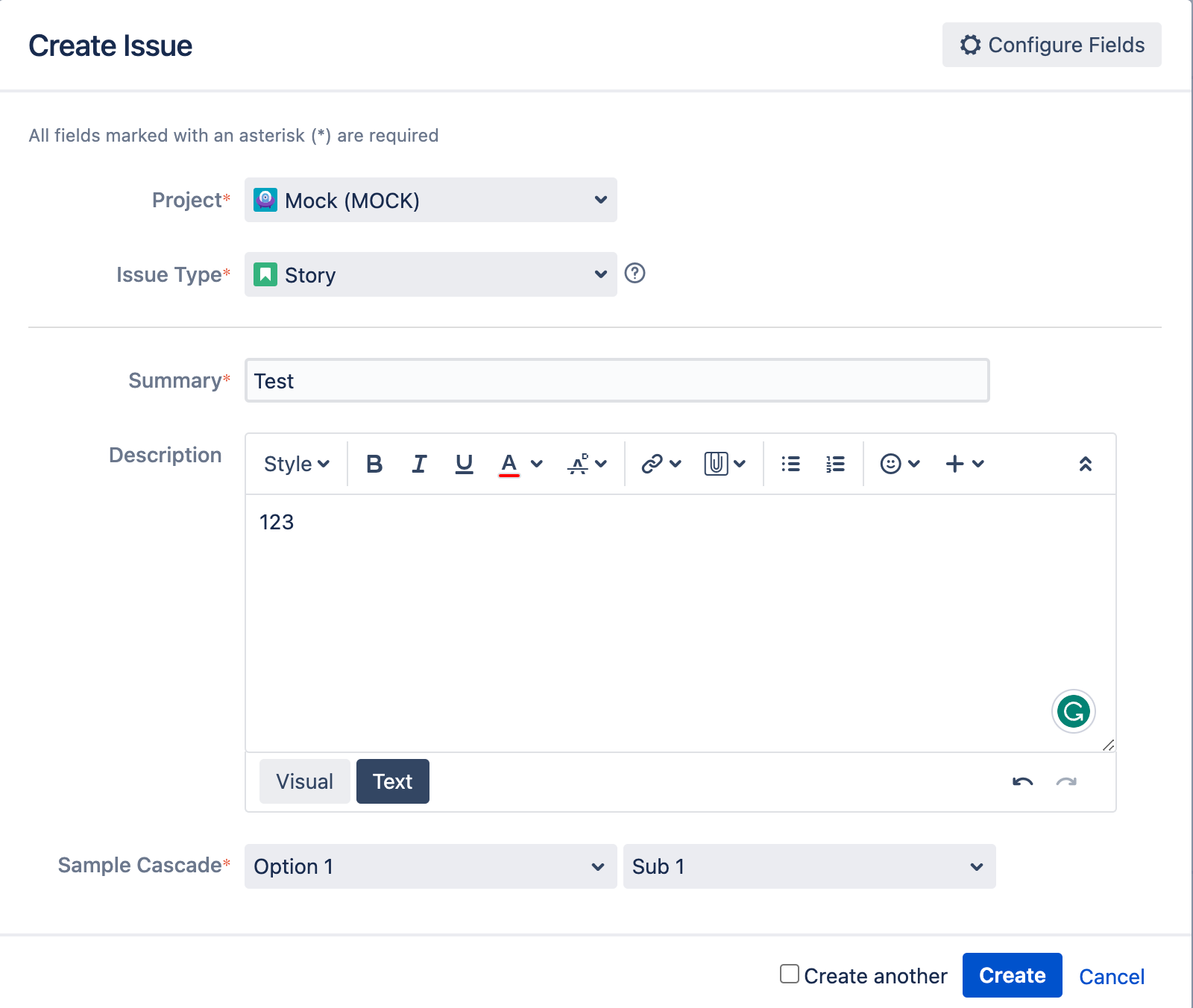 Solved: MAKE THE CHILD VALUE OF CASCADE FIELD REQUIRED