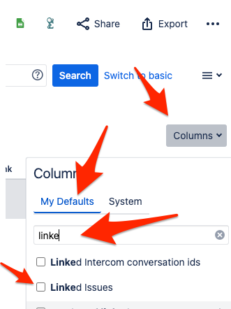 Solved: Column to include Linked Tickets?