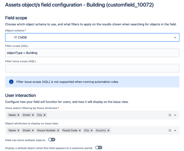 Using Cascading Fields with Forms and Assets - Atlassian Community