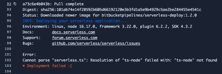 Solved: Cannot parse "serverless.ts": Resolution of "ts-no...
