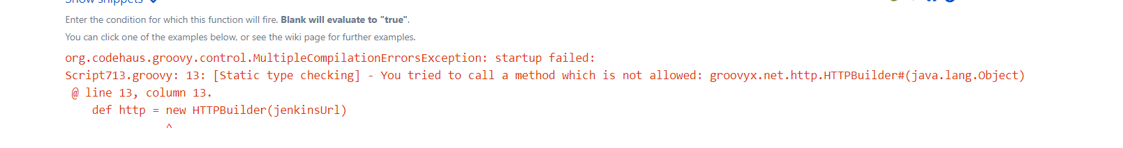 Static type checking - You tried to call a method ...