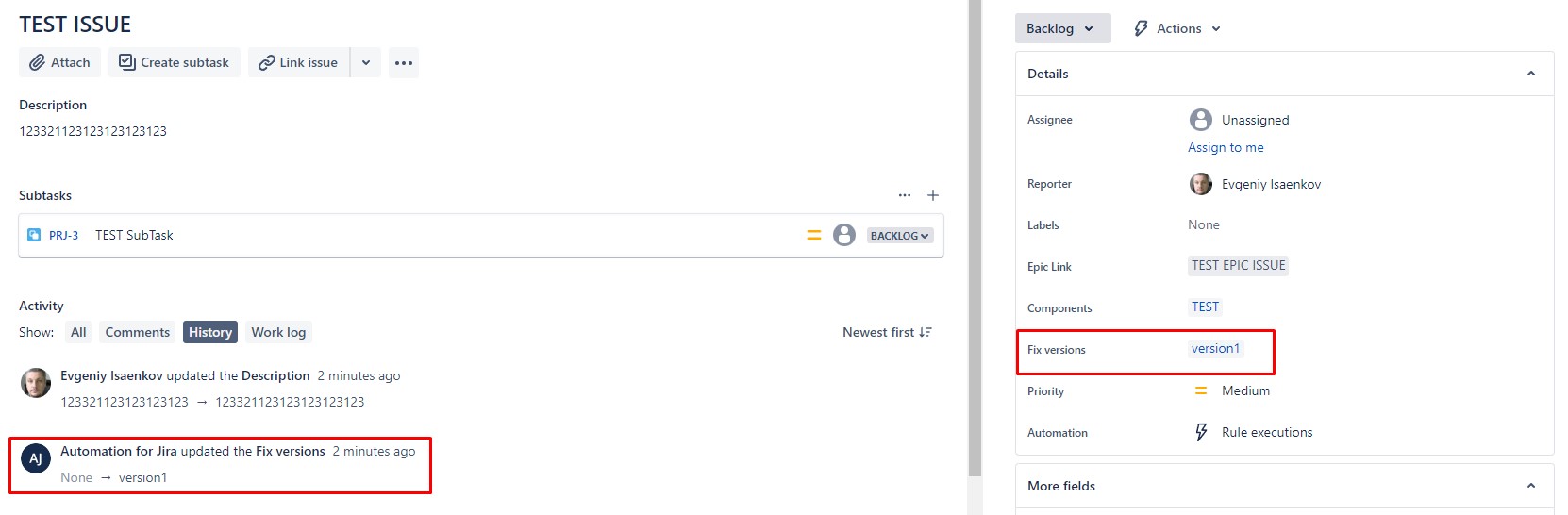 I want to copy a value from a custom select list i...