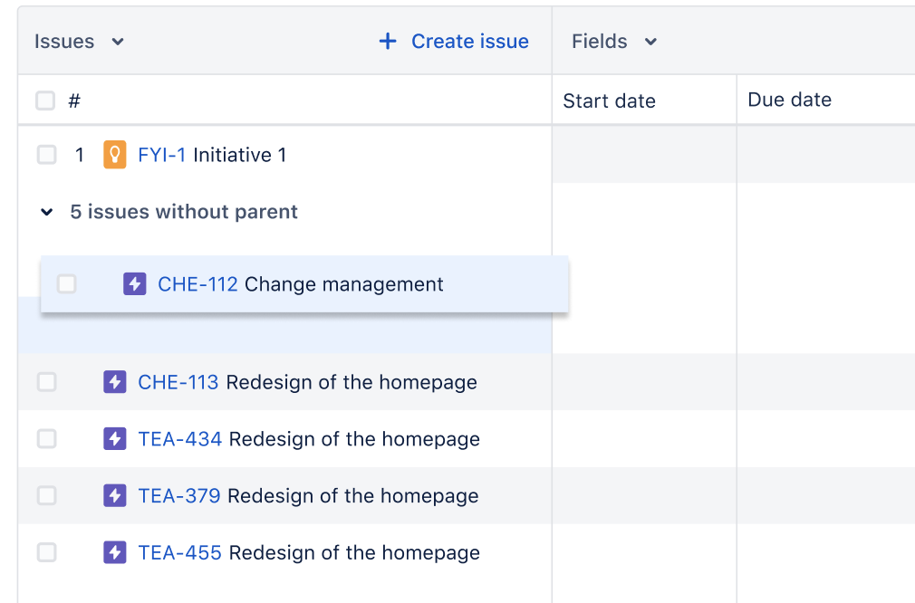 Start planning at scale with just a few clicks wit... - Atlassian Community