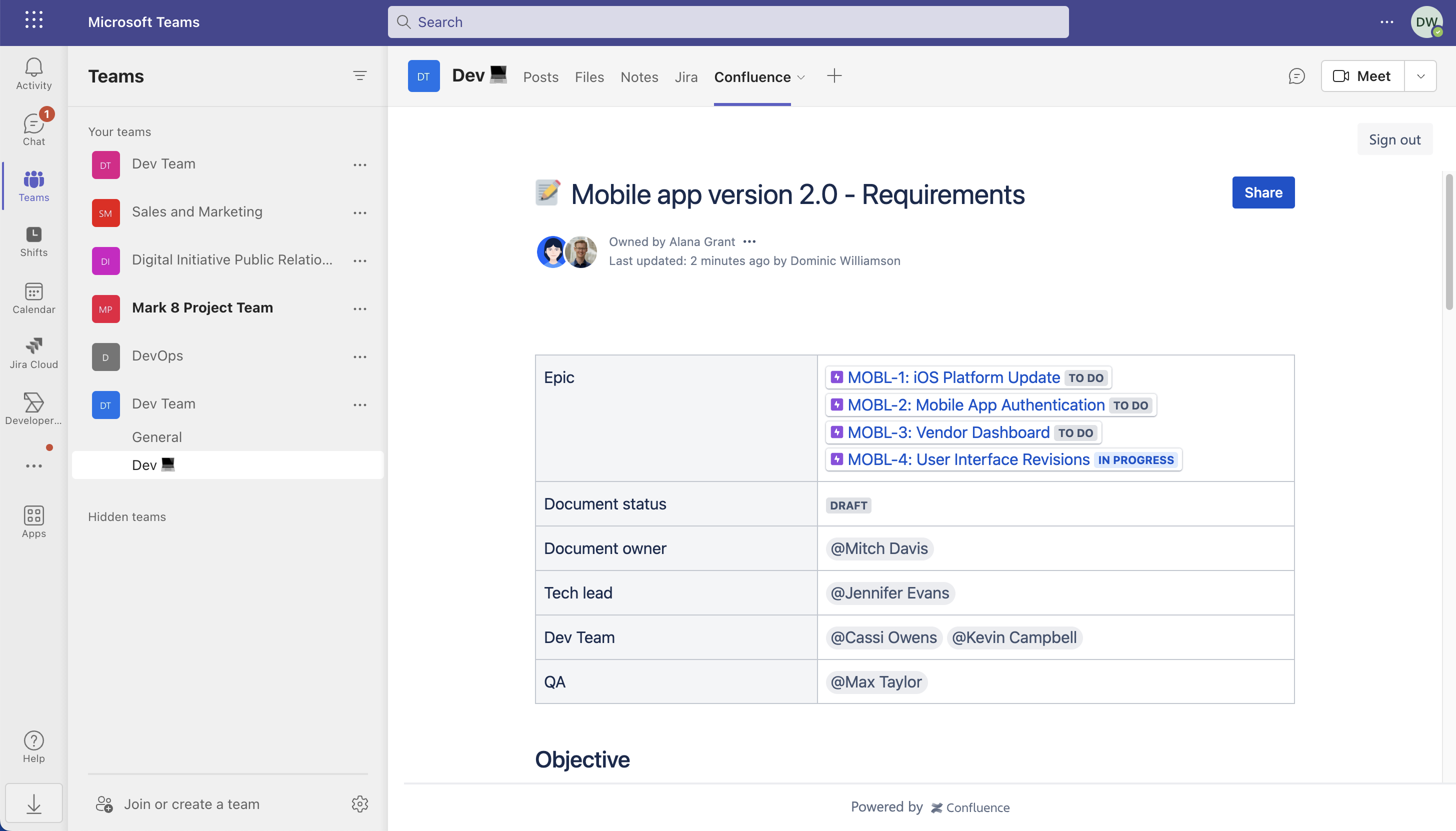 How to integrate Microsoft Teams with Jira, Confluence, more Atlassian ...