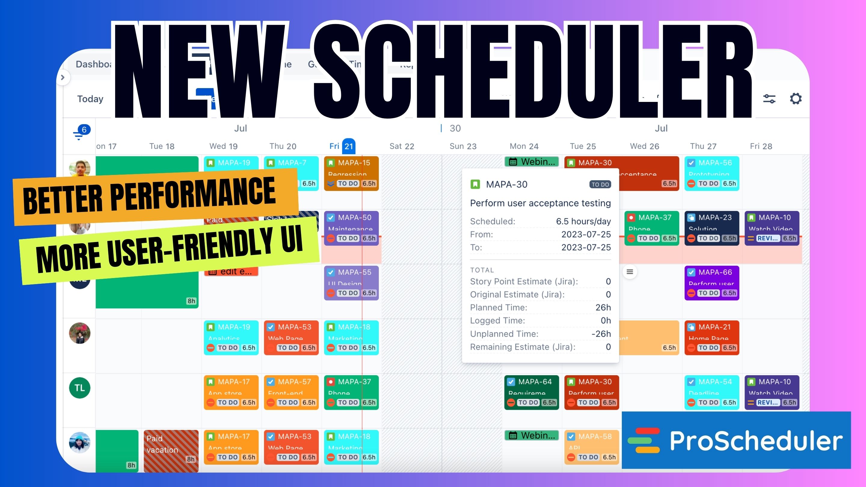 Feature announcement: TeamBoard ProScheduler - New... - Atlassian Community