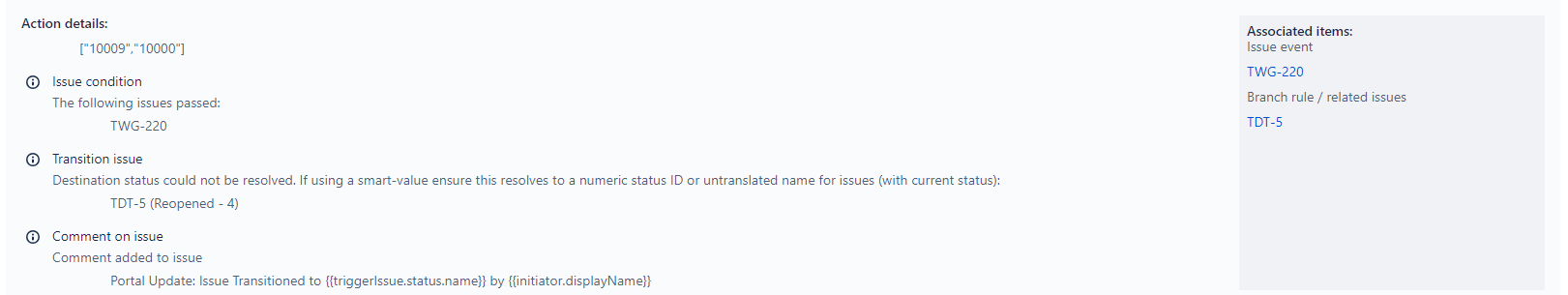 Jsm Jira Automation How To Synchronize Statuses B Atlassian Community
