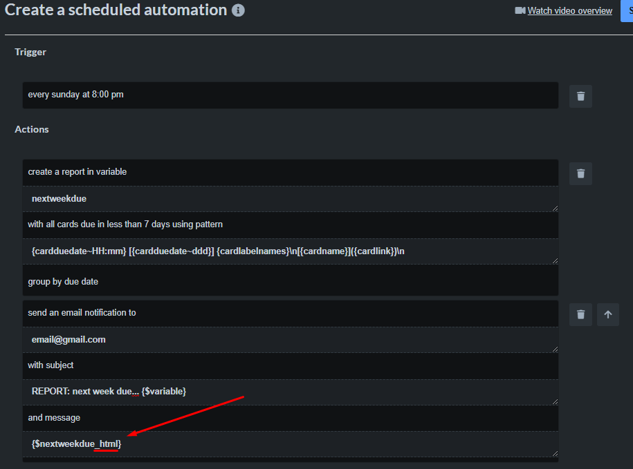 Solved: Automation - custom html email report fine tunning