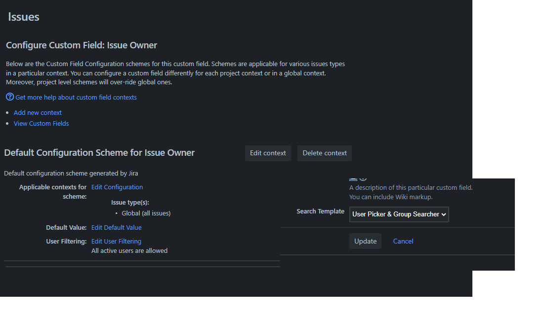 Solved: Cannot find custom field in JQL filter