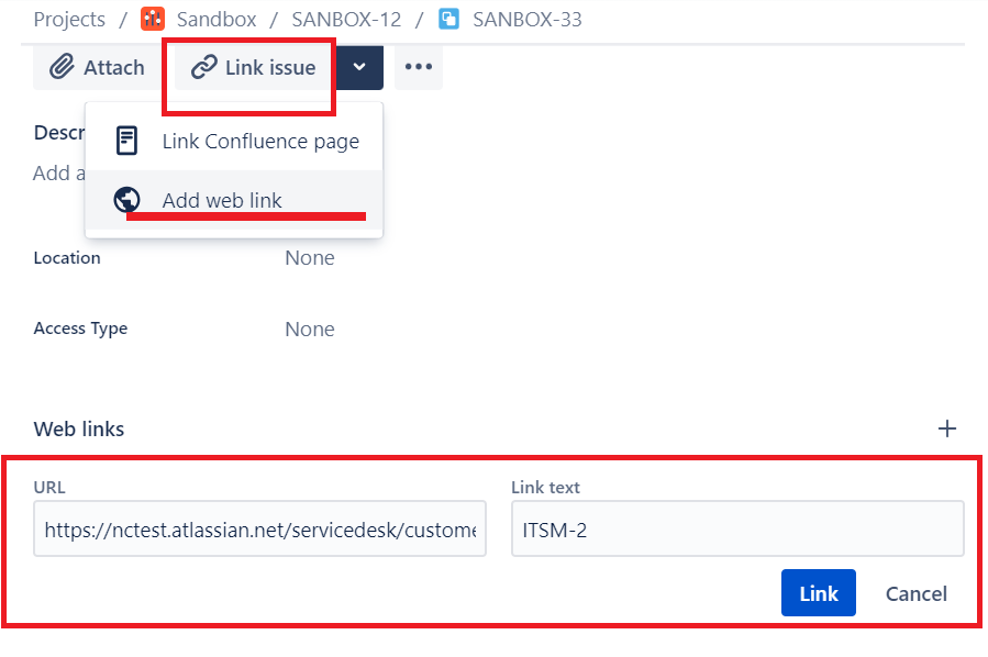 Solved: Can JIRA service management ticket link to JIRA so...