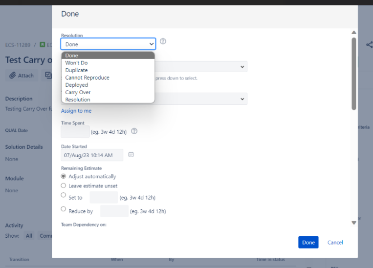 Solved: How can we add multiple values in Resolution scree...