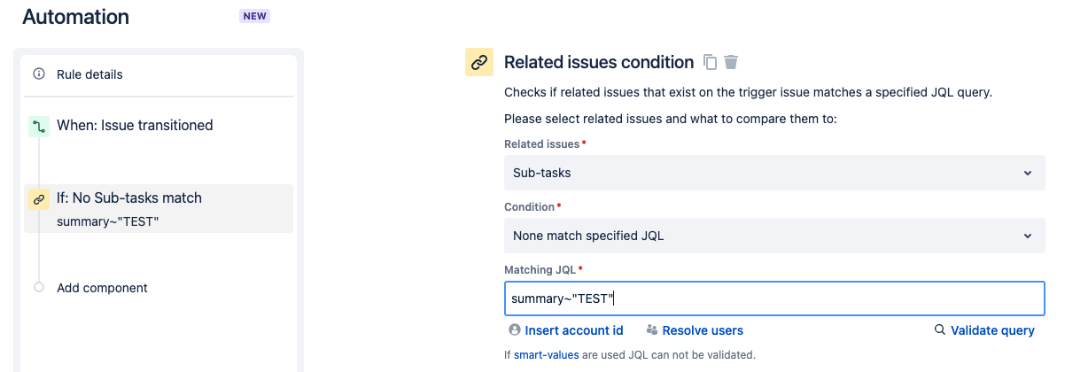 How to creating Sub-tasks one time only