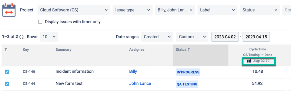 📊 Jira Time Between Statuses Report - the Effecti... - Atlassian Community