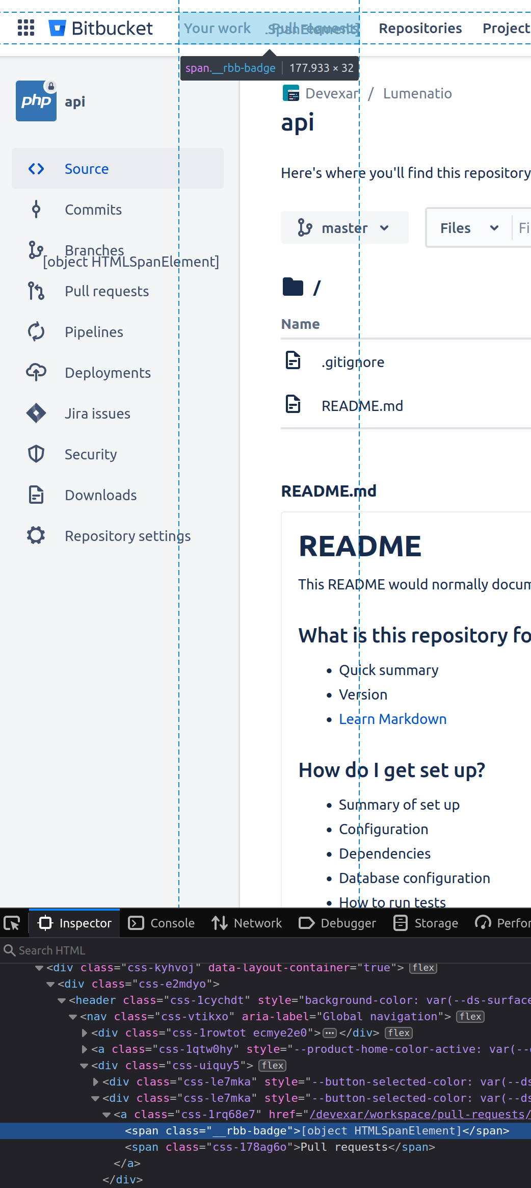 Navbar UI bug report