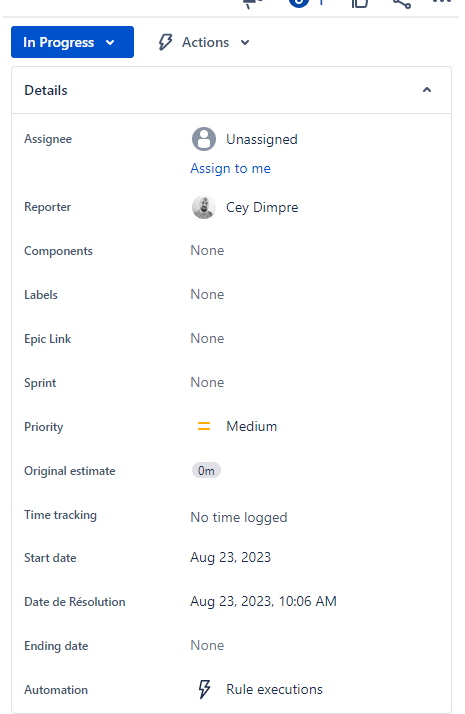 Start Date Custom field Format does not match the ...