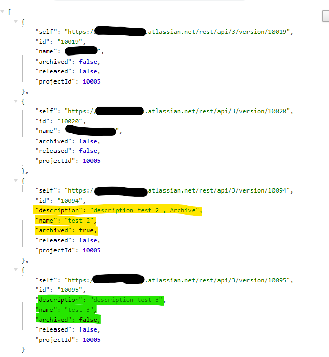 How can I add a fix version description to a filte...