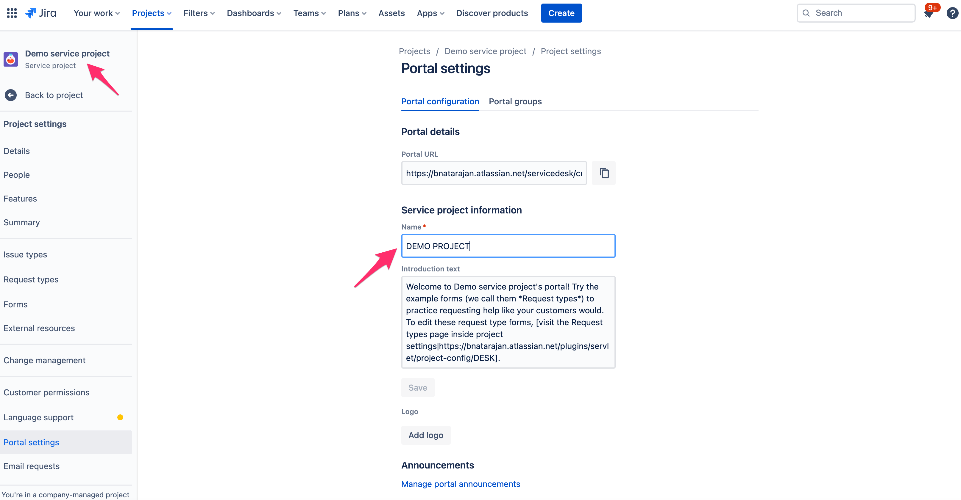 After renaming a project, the Approval request ema... - Atlassian Community