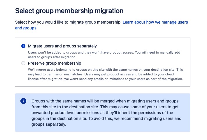 Solved: Migrating project without users