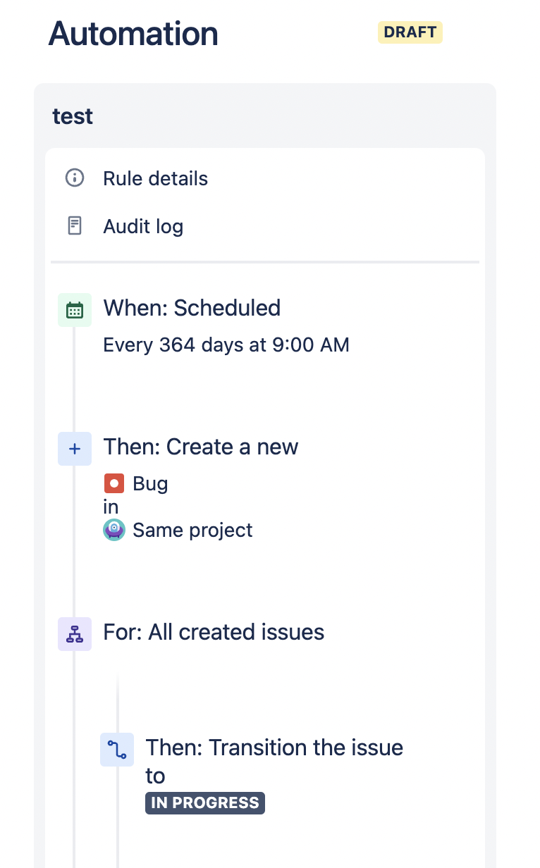 Solved: Automation Rule, need help to create!