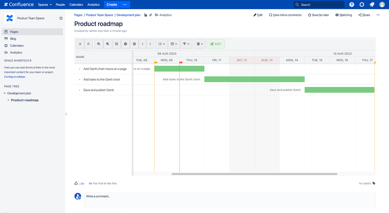 🚀 Just arrived: Gantt Chart Planner for Confluenc... - Atlassian Community