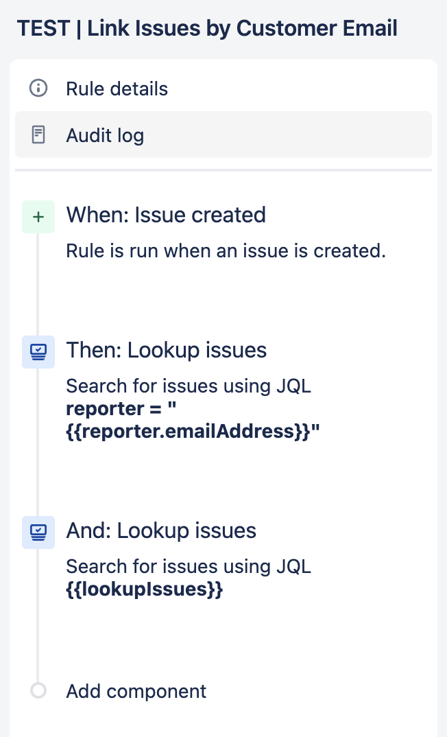 Solved: Auto link issue tickets from same reporter email