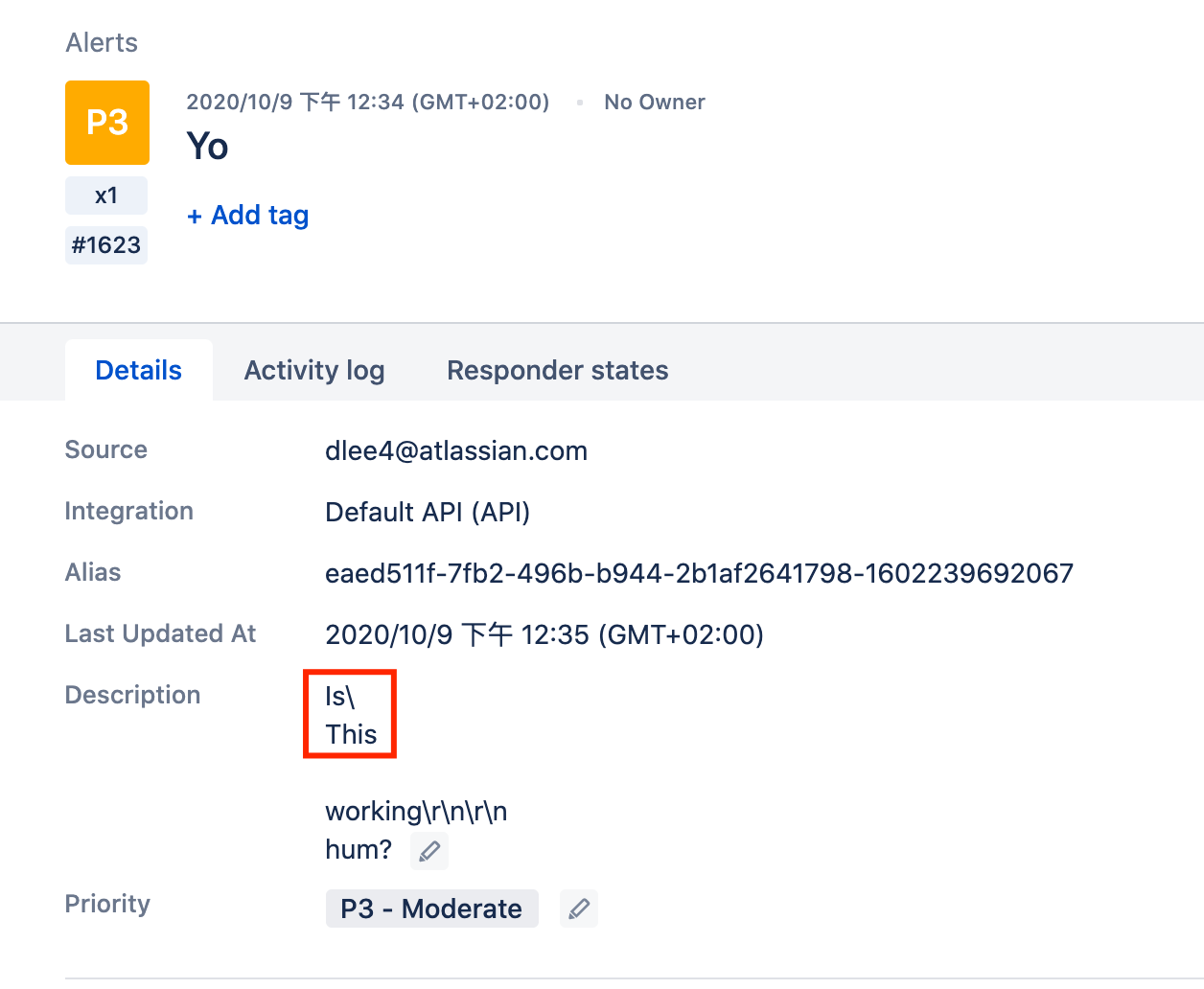 How to populate text from Opsgenie Alert descriptions to Microsoft ...