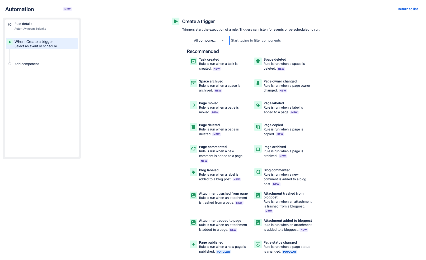 📣 Automation For Confluence Update More Triggers Atlassian Community