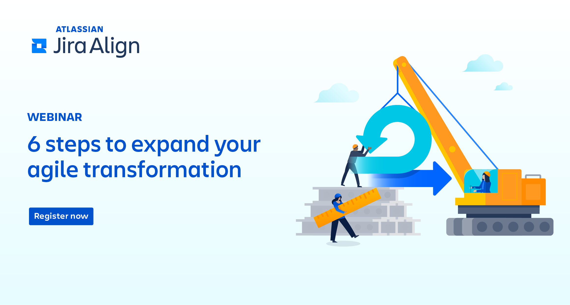 Webinar for Scaling agile: 6 steps to expand your agile transformation