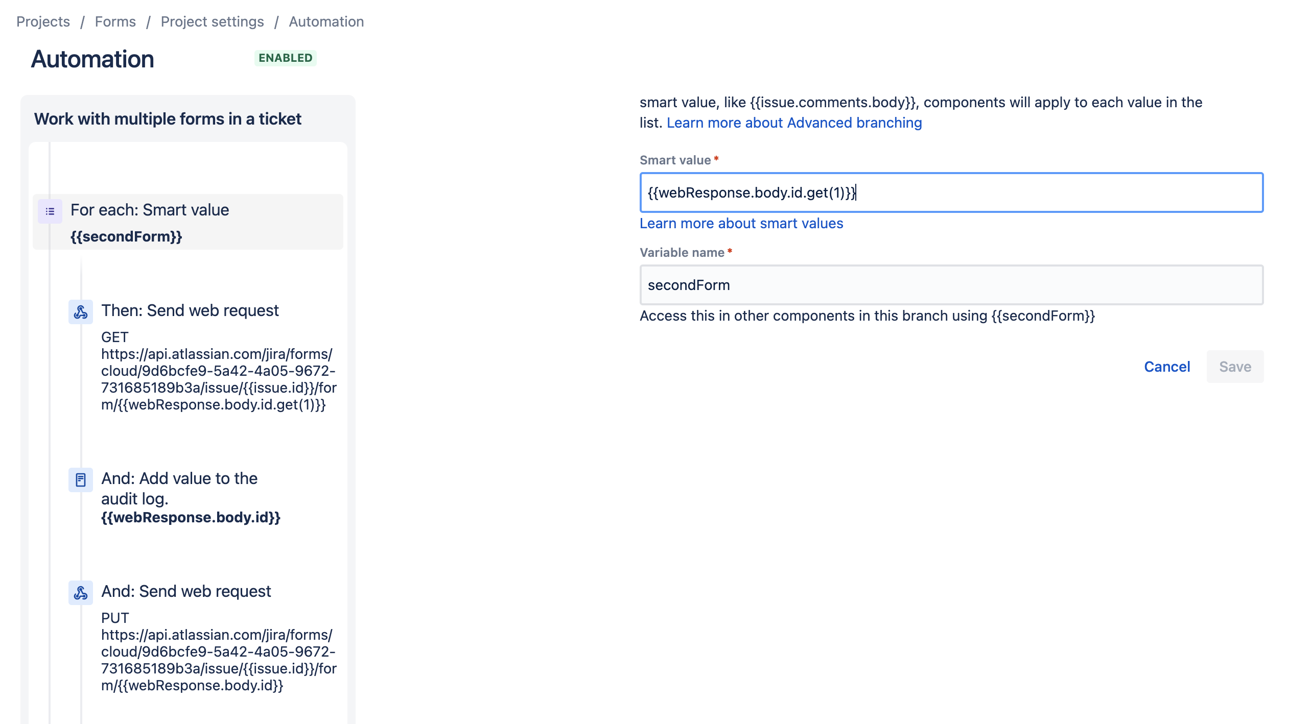 Automatically Update Form Fields Answers And Manip Atlassian Community