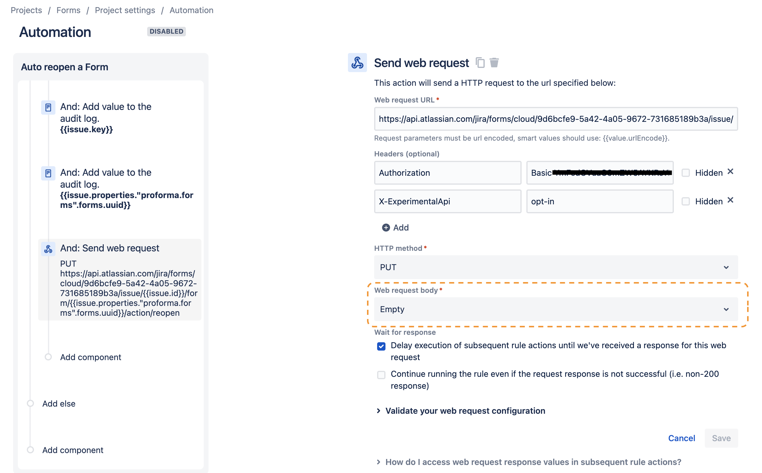 Submitting Or Reopening A Form Using Automation An Atlassian Community