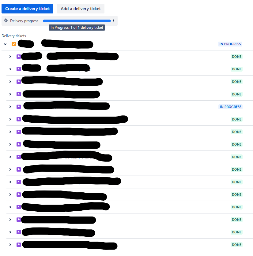 Solved: Delivery progress no longer taking into account ch...
