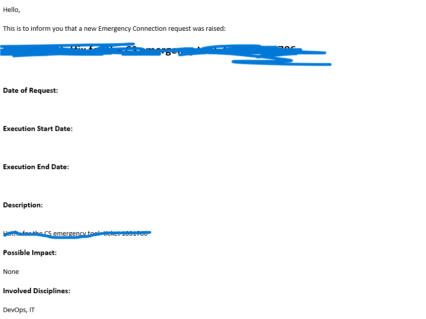 Email notification does not show Execution Start a...