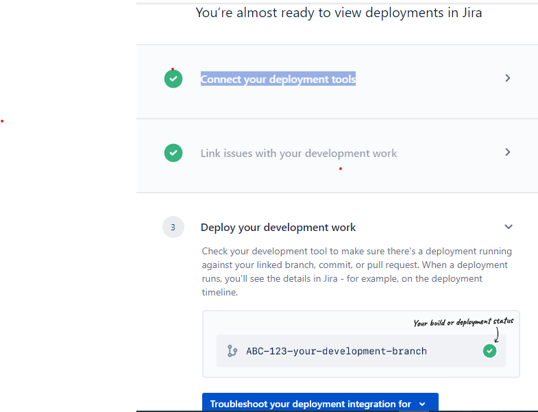 Enable the deployment