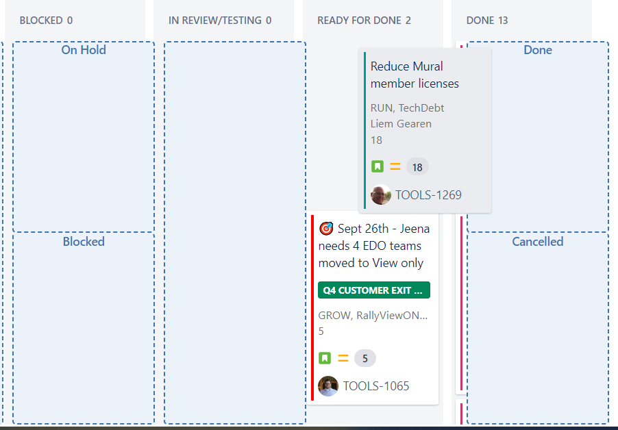 Column name resized/ overlap