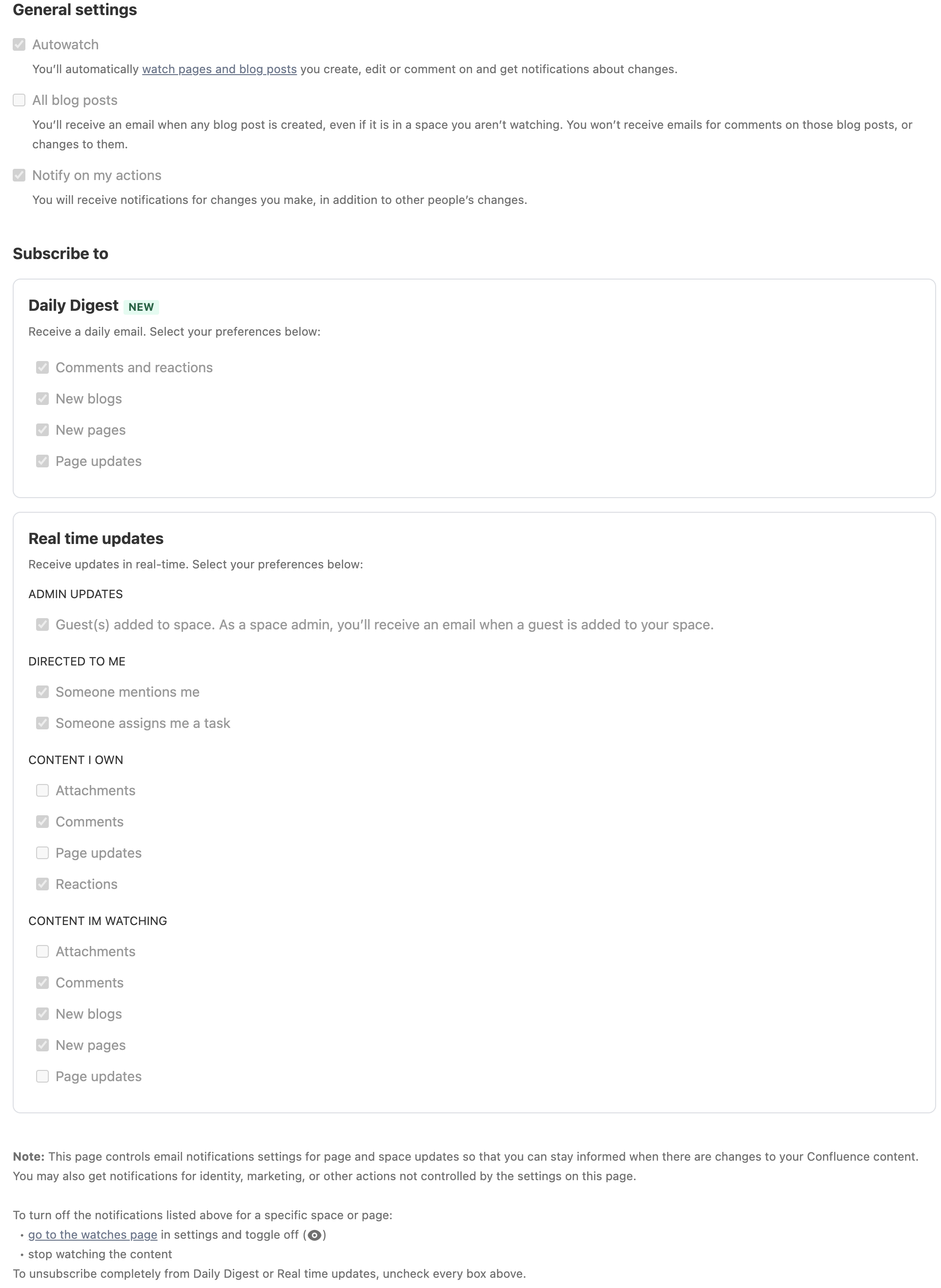 Introducing refreshed Email Notification Settings ... - Atlassian Community