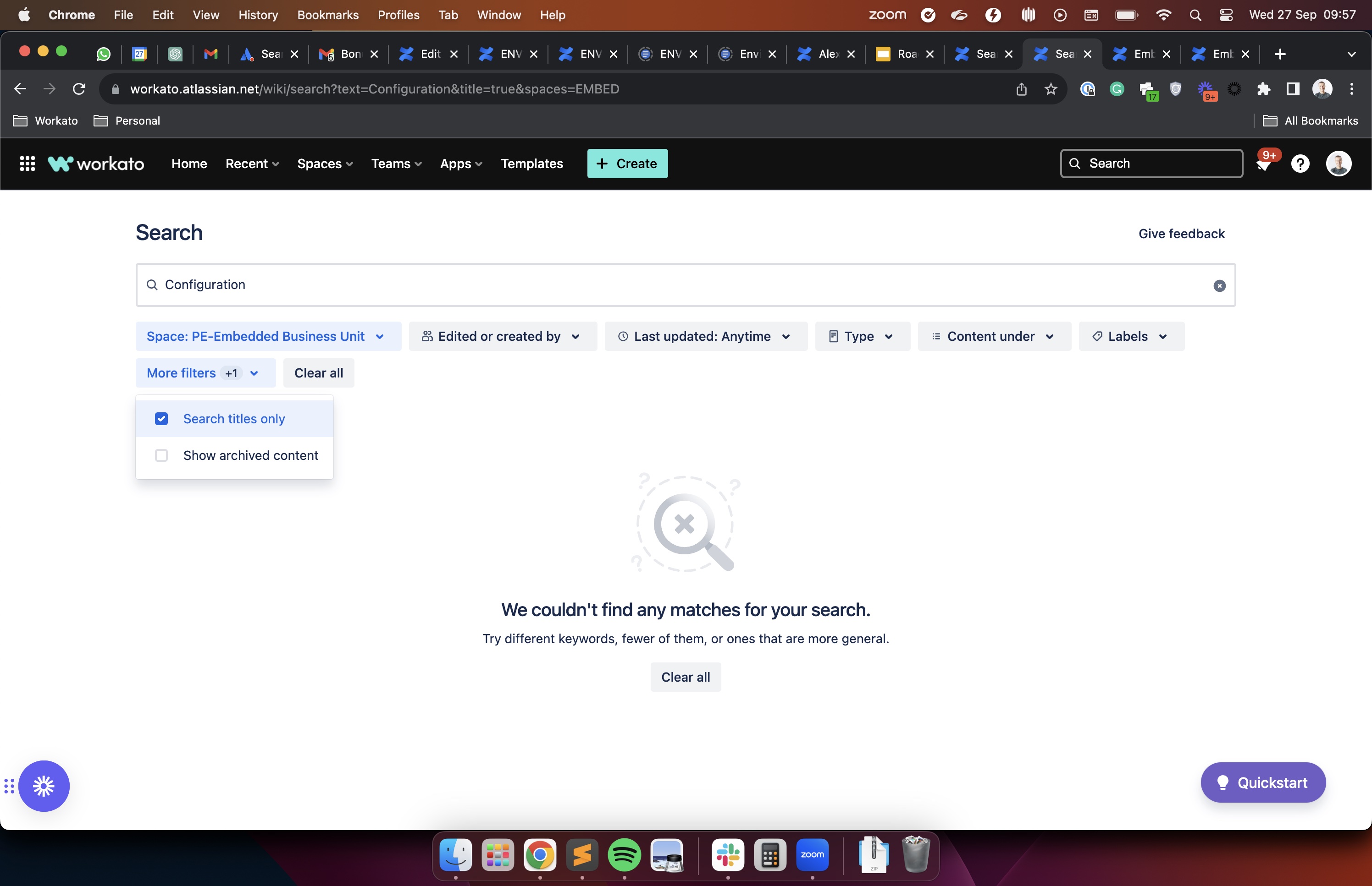 Search is not working properly anymore
