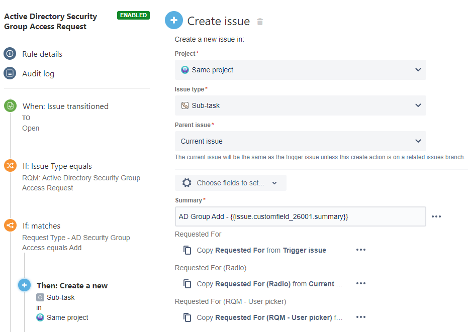 Solved: How to auto populate custom fields in parent ticke...