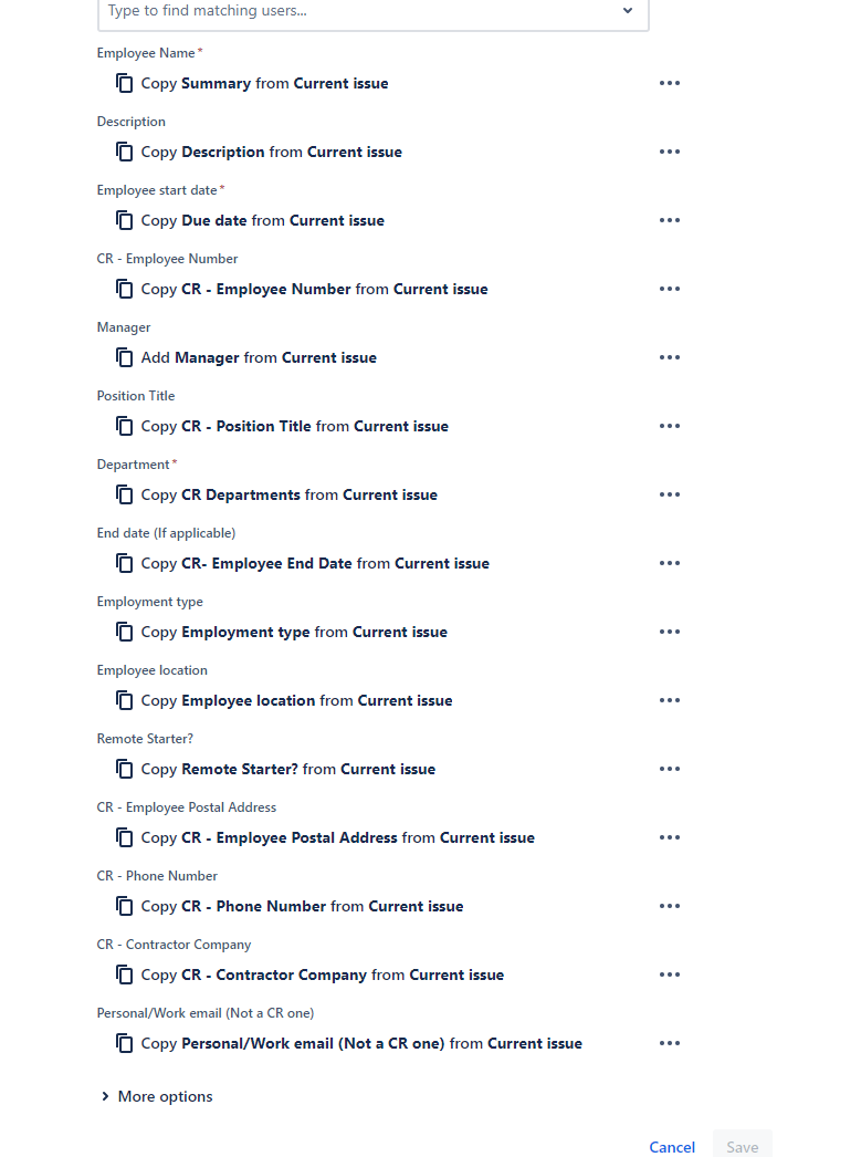 How to configure a workflow transition screen