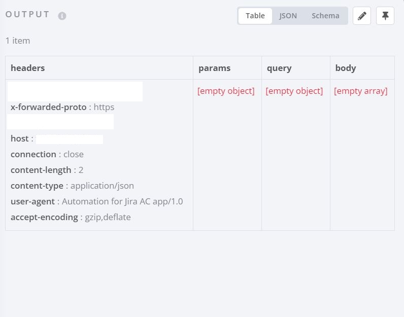 Send web request using jira automation with all is...