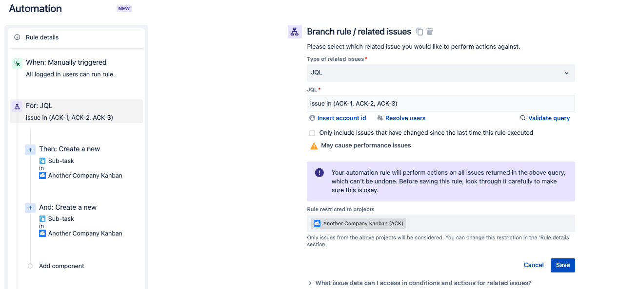 Solved Is It Possible To Create A Rule To Create Subtasks 0934