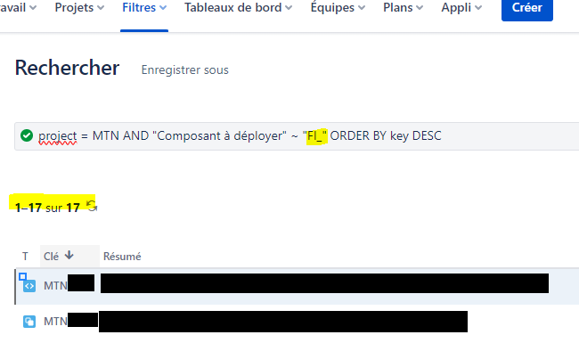 Jql and rich text custom field filter