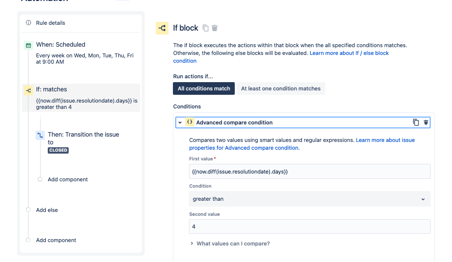 How do I set up an automation rule in Jira to move...