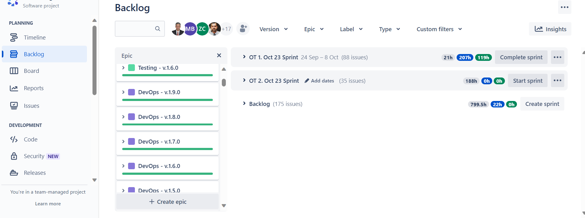 Solved: Closed Epics are displayed on the Epic Tab